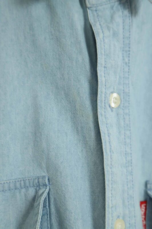 USED DENIM SHIRT/WARNER BROTHERS/XL | FERANTRACING/VINTAGE & USED CLOTHING