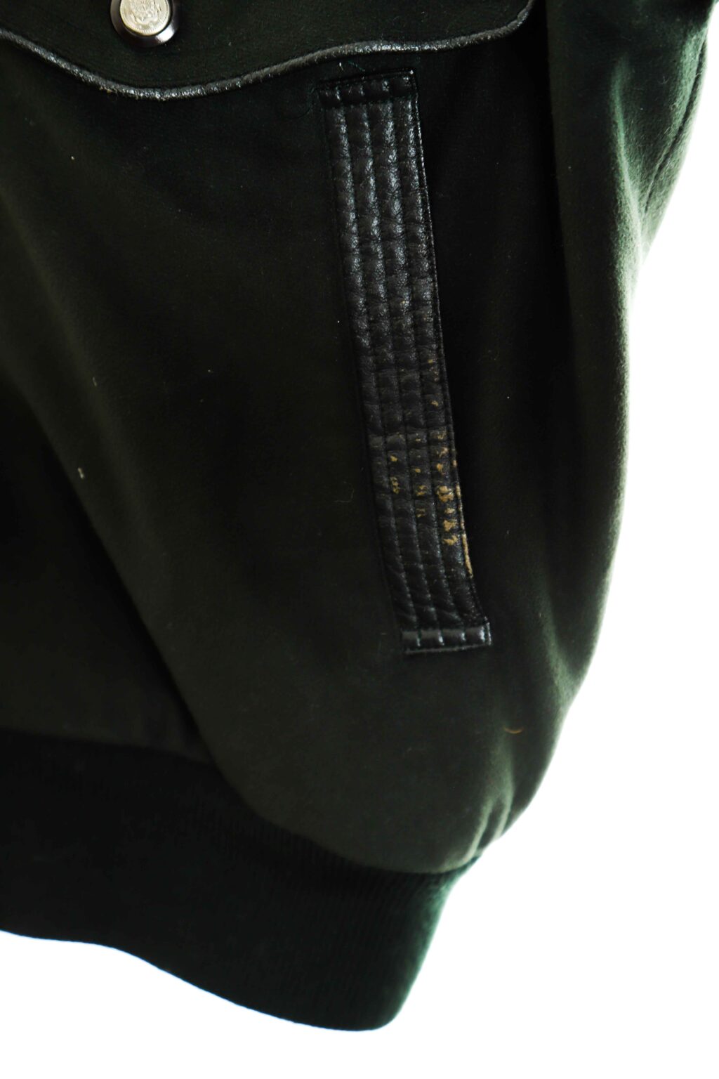 VINTAGE FAKE LEATHER BOMBER JACKET/XL | FERANTRACING/VINTAGE & USED ...