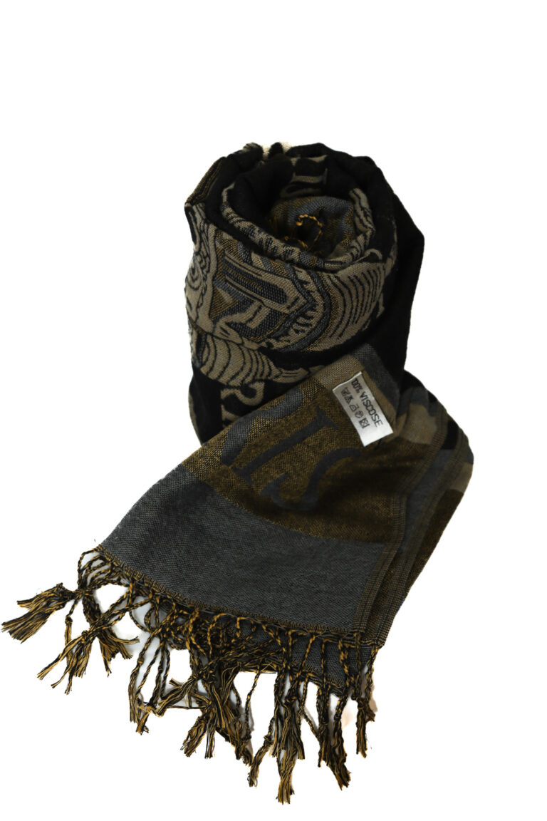 VINTAGE VISCOSE DESIGN MUFFLER | FERANTRACING/VINTAGE & USED CLOTHING