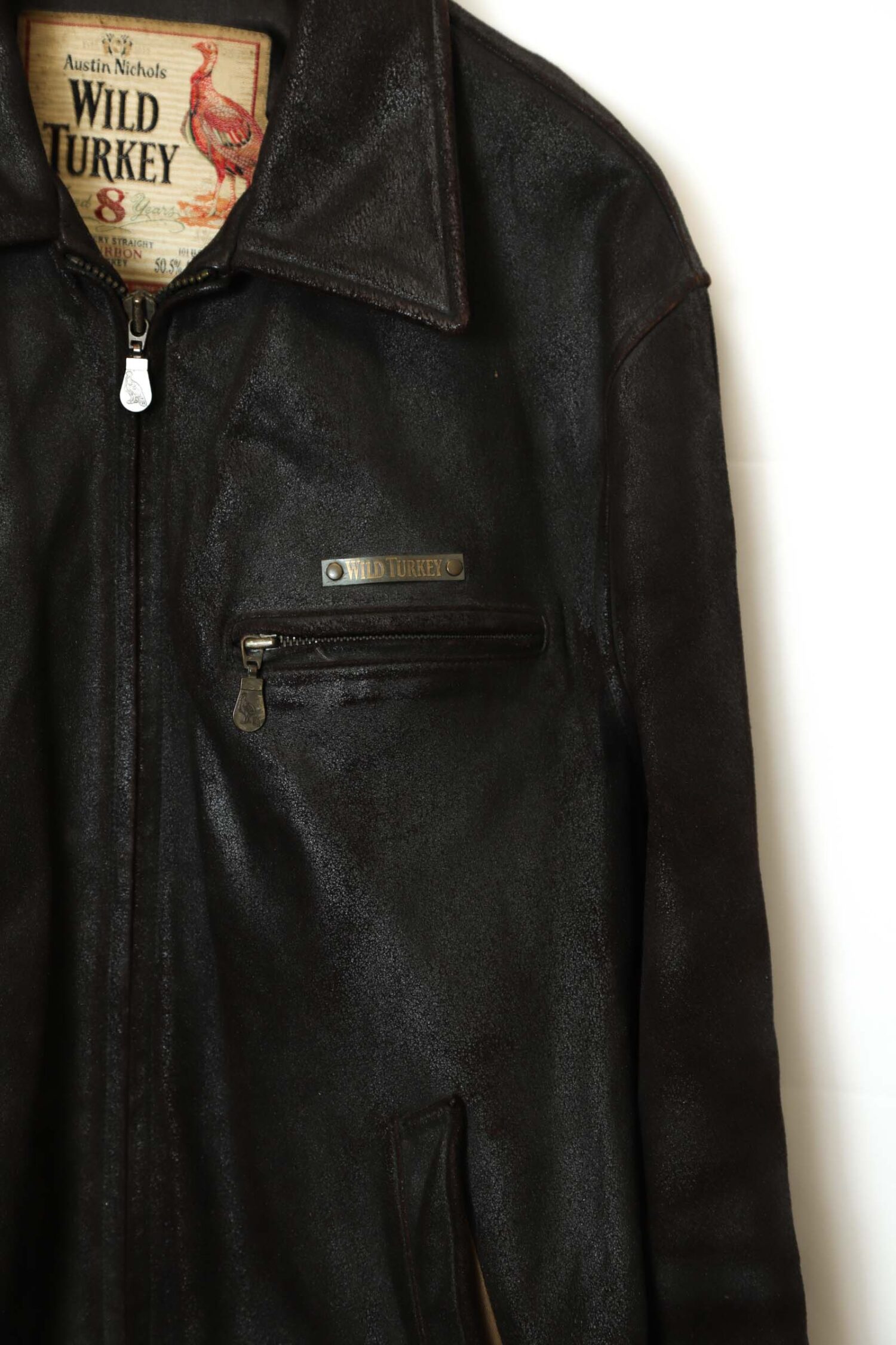 USED WILD TURKEY COW LEATHER JACKET/L | 古着屋FERANTRACING【公式】|東京 高円寺 ...