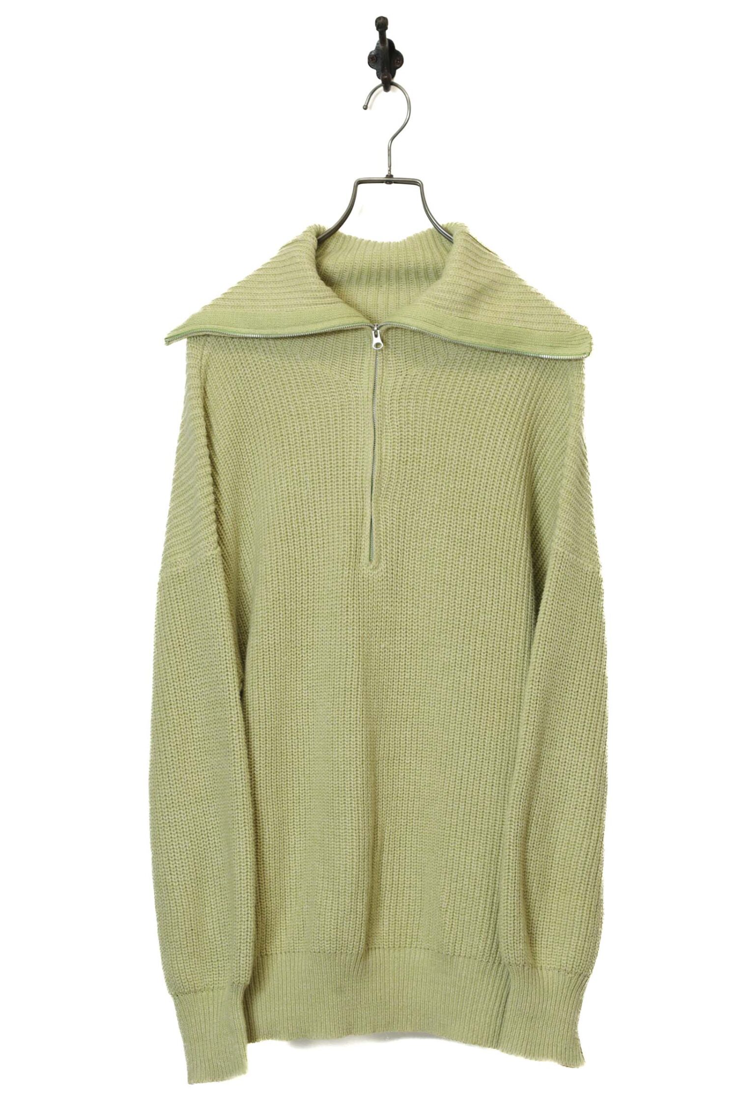 VINTAGE HALF ZIP KNITTED SWEATER/XL | 古着屋FERANTRACING【公式】|東京 高円寺 レギュラー ...